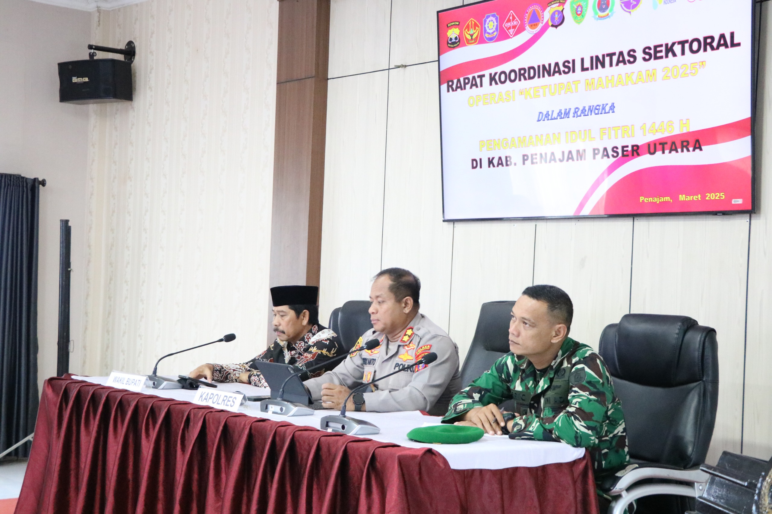 Wabup PPU Hadiri Rakor Operasi Ketupat Mahakam 2025 untuk Pengamanan Idul Fitri - KALTIM TALK